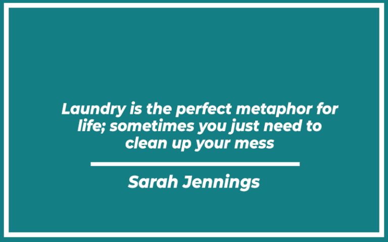 151 Best Laundry Quotes (with Commentary) - Burning For Success