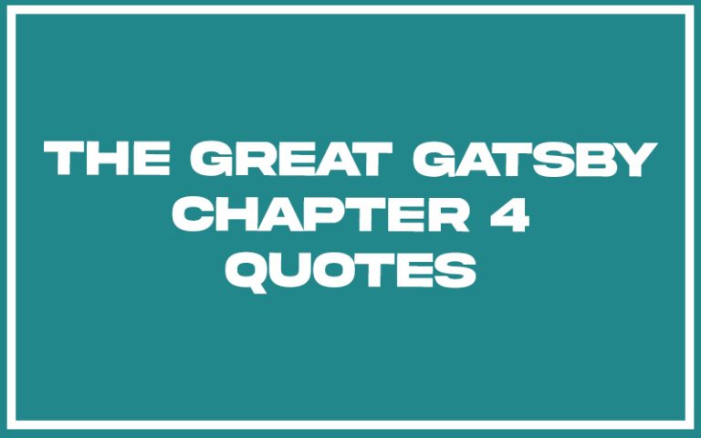 151 Best The Great Gatsby Chapter 4 Quotes (with Commentary) - Burning ...