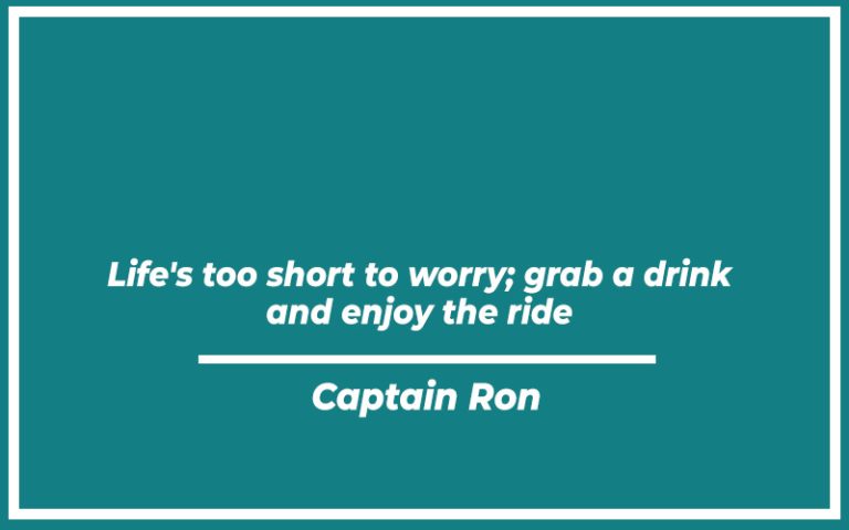 151 Best Captain Ron Quotes (with Commentary) - Burning For Success