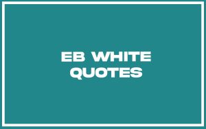 151 Best E.B. White Quotes (with Commentary) - Burning For Success