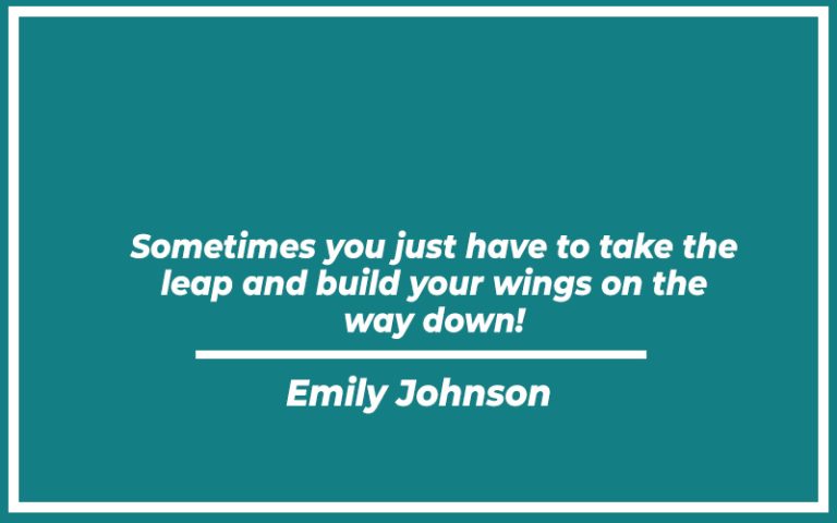 151 Best Jump Quotes (with Commentary) - Burning For Success