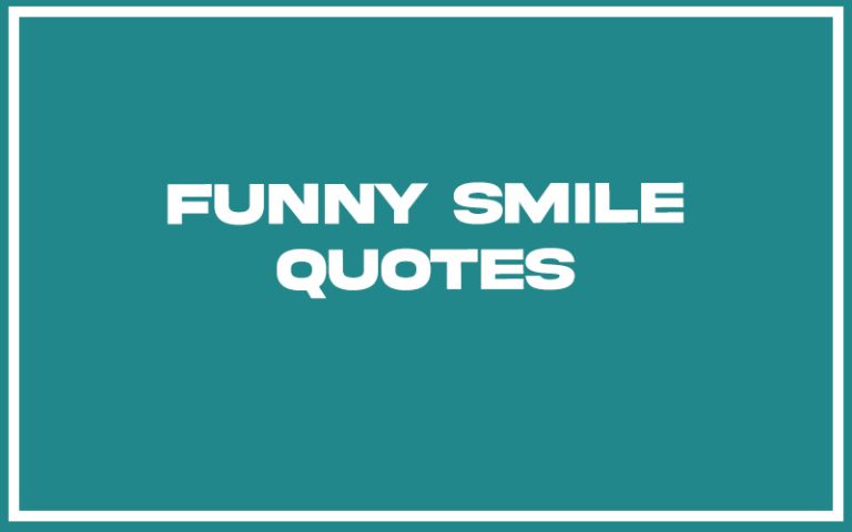 151 Best Funny Smile Quotes (with Commentary) - Burning For Success