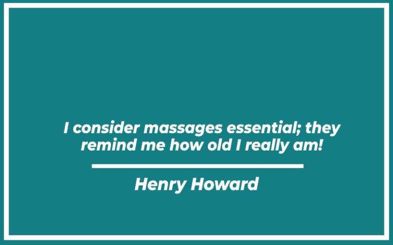 151 Best Funny Massage Quotes (with Commentary) - Burning For Success