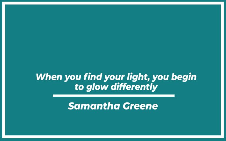 151 Best You Glow Differently Quotes (with Commentary) - Burning For ...