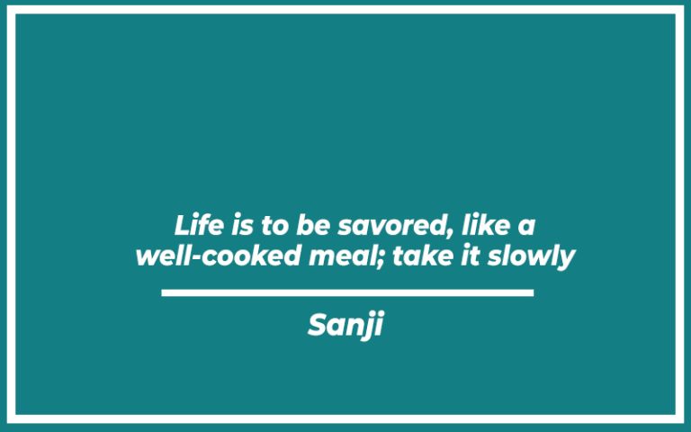151 Best Sanji Quotes (with Commentary) - Burning For Success