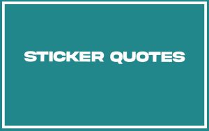 151 Best Sticker Quotes (with Commentary) - Burning For Success