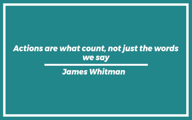 151 Best Talk Is Cheap Quotes (with Commentary) - Burning For Success