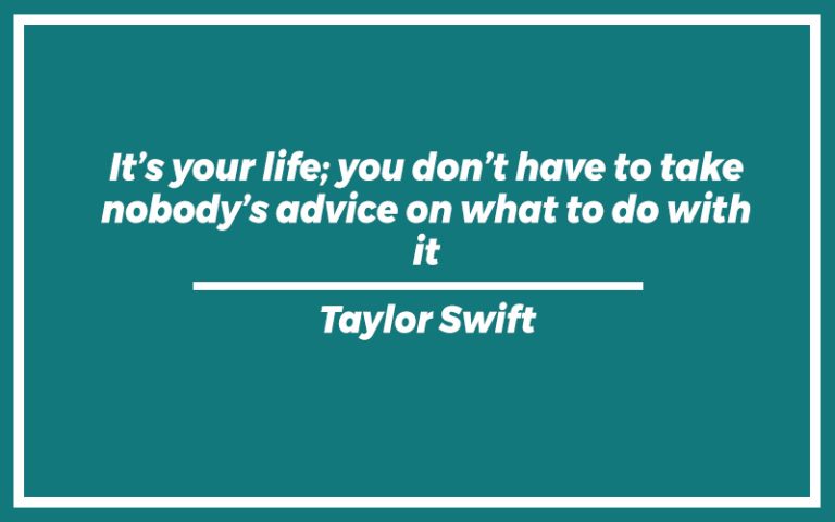 151 Best Taylor Swift Birthday Quotes (with Commentary) - Burning For ...