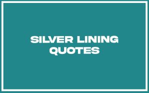 151 Best Silver Lining Quotes (with Commentary) - Burning For Success