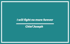 151 Best Chief Joseph Quotes (with Commentary) - Burning For Success
