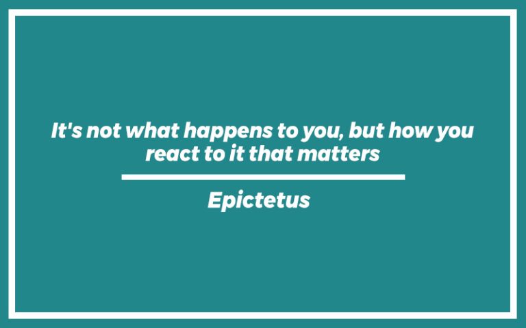 151 Best Don't React Quotes (with Commentary) - Burning For Success