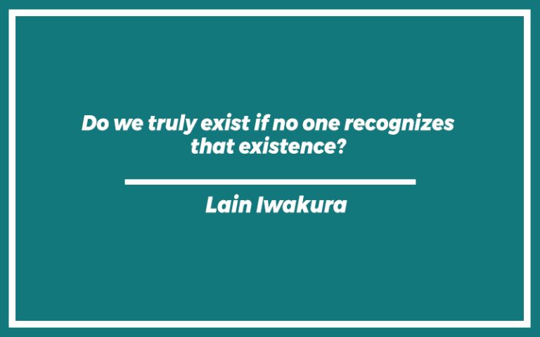 151 Best Serial Experiments Lain Quotes (with Commentary) - Burning For ...