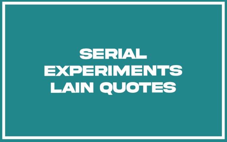 151 Best Serial Experiments Lain Quotes (with Commentary) - Burning For ...