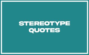 151 Best Stereotype Quotes (with Commentary) - Burning For Success