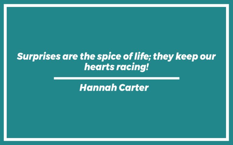 151 Best Surprise Quotes (with Commentary) - Burning For Success