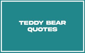 151 Best Teddy Bear Quotes (with Commentary) - Burning For Success