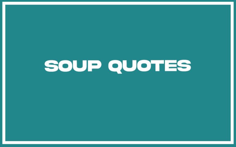 151 Best Soup Quotes (with Commentary) - Burning For Success