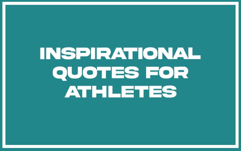 151 Best Inspirational Quotes For Athletes (with Commentary) - Burning ...