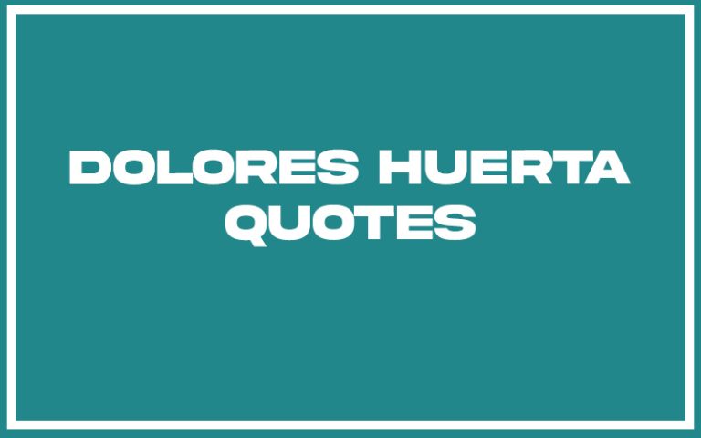 151 Best Dolores Huerta Quotes (with Commentary) - Burning For Success