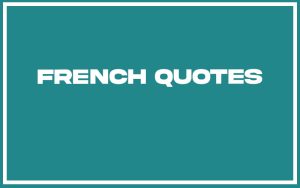 151 Best French Quotes (with Commentary) - Burning For Success