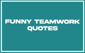 151 Best Teamwork Quotes Funny (with Commentary) - Burning For Success