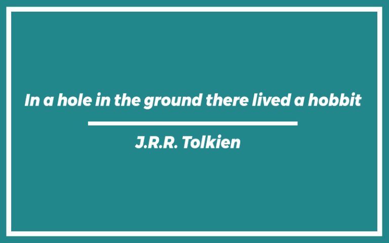 151 Best Hobbit Quotes (with Commentary) - Burning For Success