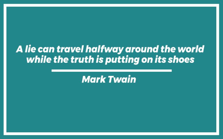 151 Best Lying Quotes (with Commentary) - Burning For Success