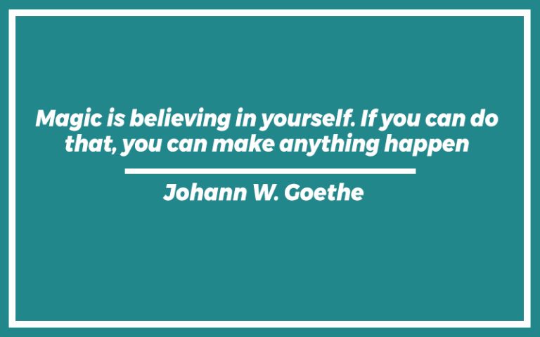 151 Best Magic Quotes (with Commentary) - Burning For Success