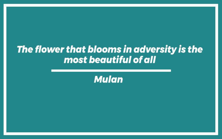 151 Best Mulan Quotes (with Commentary) - Burning For Success