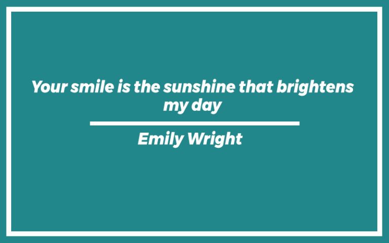 151 Best Smile Quotes For Her (with Commentary) - Burning For Success