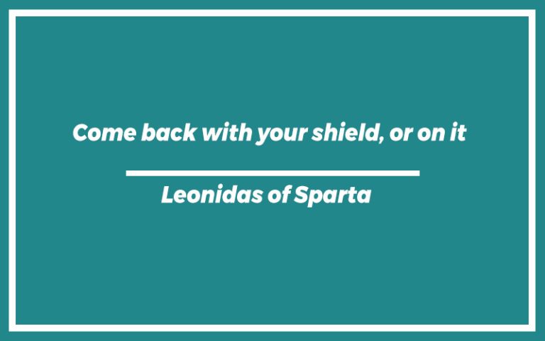 151 Best Spartan Quotes (with Commentary) - Burning For Success