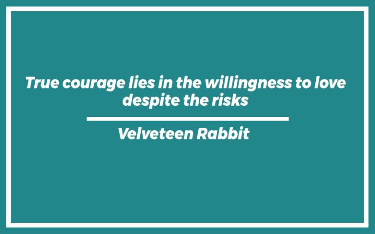 151 Best Velveteen Rabbit Quotes (with Commentary) - Burning For Success