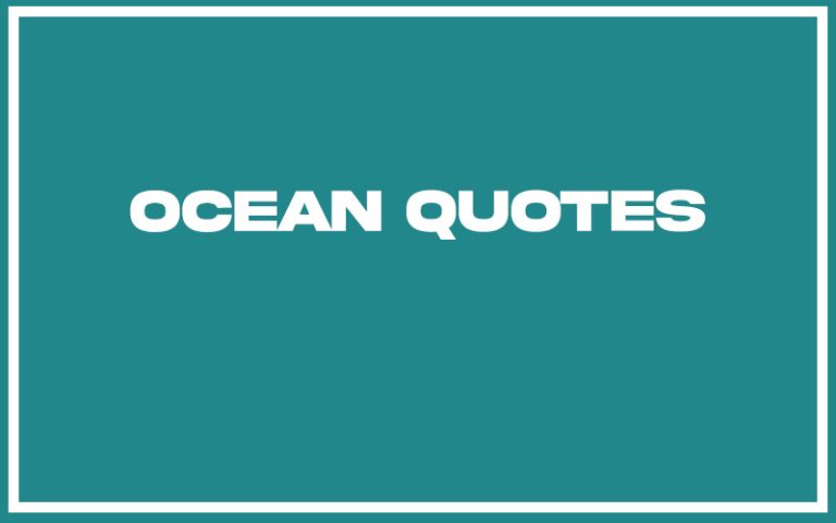 151 Best Ocean Quotes (with Commentary) - Burning For Success
