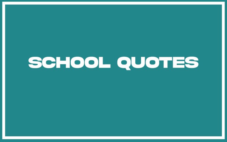151 Best School Quotes (with Commentary) - Burning For Success