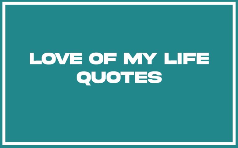 151 Best Love of My Life Quotes (with Commentary) - Burning For Success