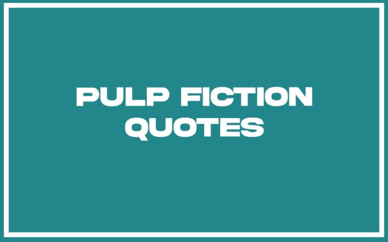151 Best Pulp Fiction Quotes (with Commentary) - Burning For Success