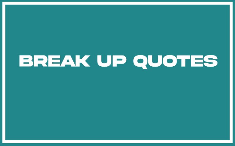 151 Best Break Up Quotes (with Commentary) - Burning For Success