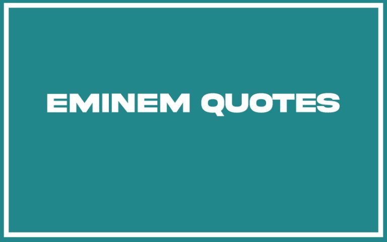 151 Best Eminem Quotes (with Commentary) - Burning For Success