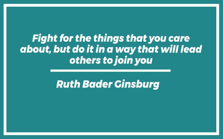 151 Best RBG Quotes (with Commentary) - Burning For Success