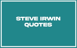 151 Best Steve Irwin Quotes (with Commentary) - Burning For Success