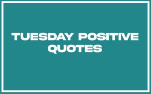 151 Best Tuesday Positive Quotes (with Commentary) - Burning For Success