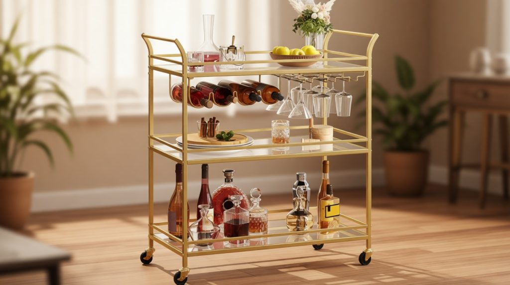 15 Best Bar Carts in 2026 (Buyers Guide & Reviews) - Burning For Success