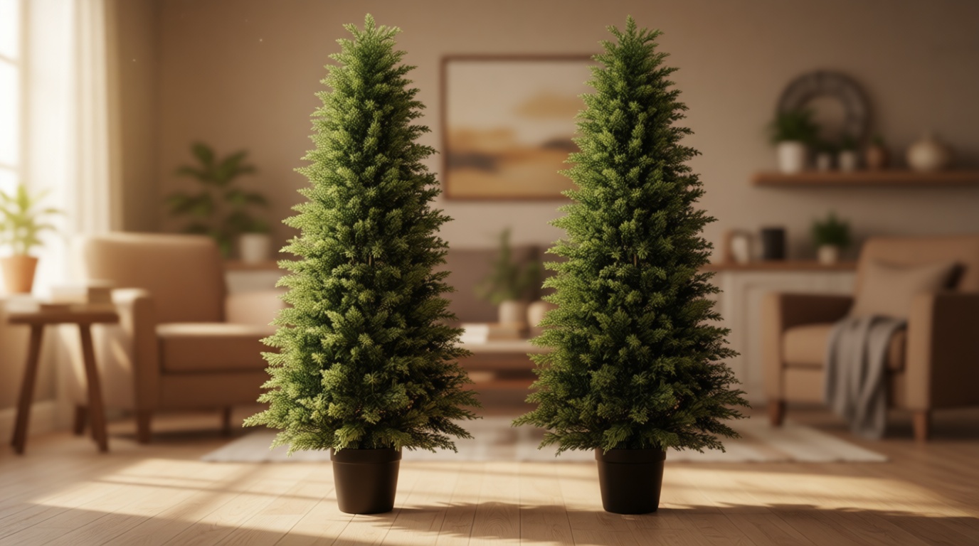 15 Best Faux Christmas Tree in 2026 (Buyers Guide & Reviews) - Burning ...